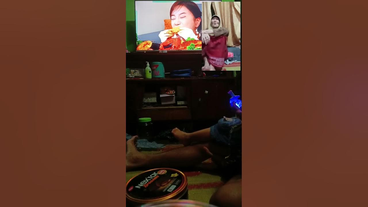 ekspresi emak emak liat orang lagi mukbang - YouTube