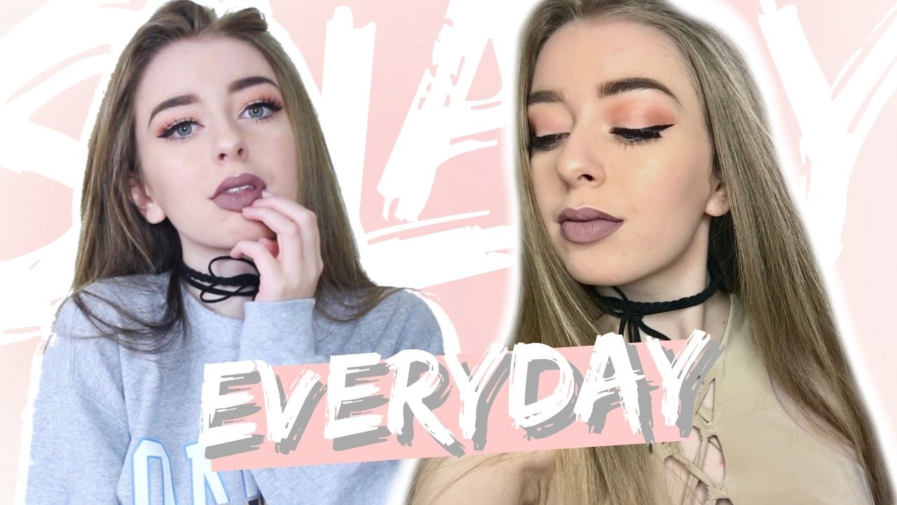 SLAY EVERYDAY MAKEUP TUTORIAL 2017! EASY AND SIMPLE! - YouTube