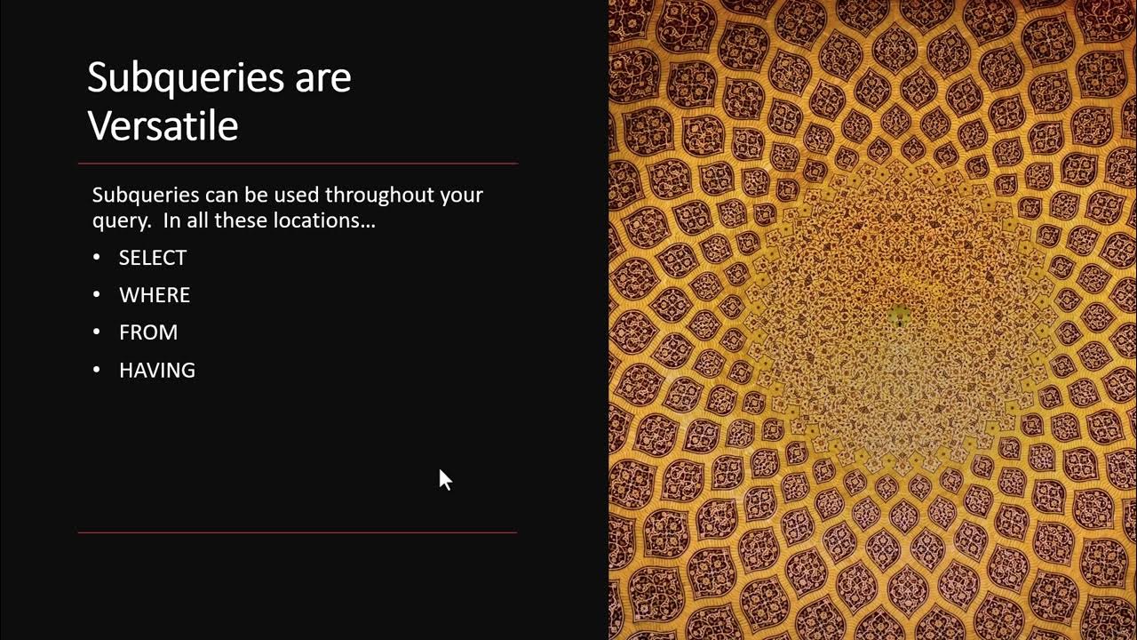 | Essential SQL - YouTube