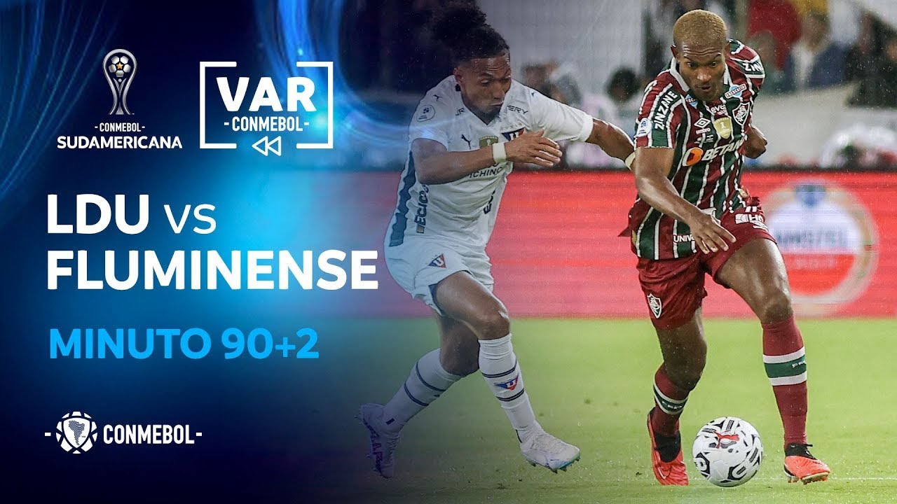 RECOPA | REVISIÓN VAR | LDU VS FLUMINENSE | MINUTO 90+2 - YouTube