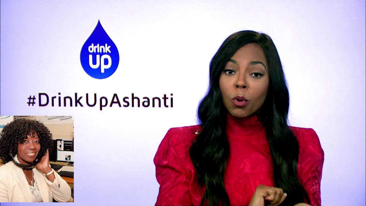 Drink up with Ashanti - YouTube