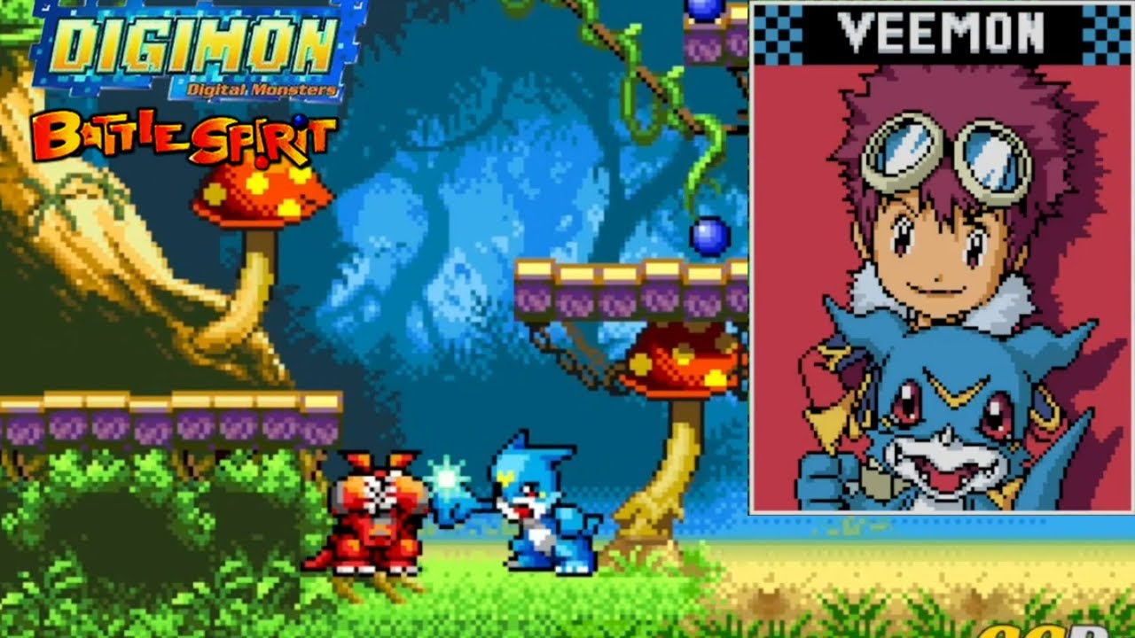 Digimon Battle Spirit - Veemon | GBA | Gameplay - YouTube