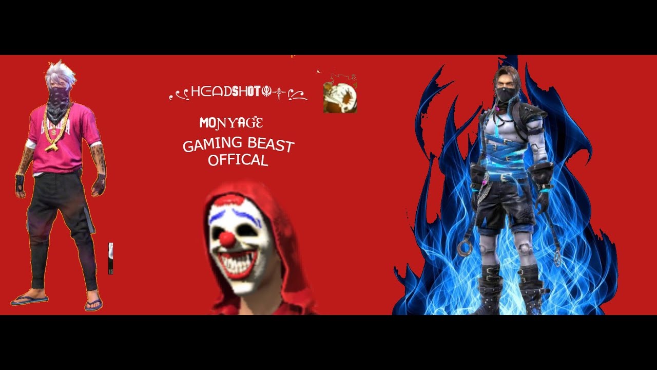 GAMING BEAST IS BACK WITH HEADSHOT MONTAGE / 1 V 2 CUSTOM HIGHLIGHTS ...