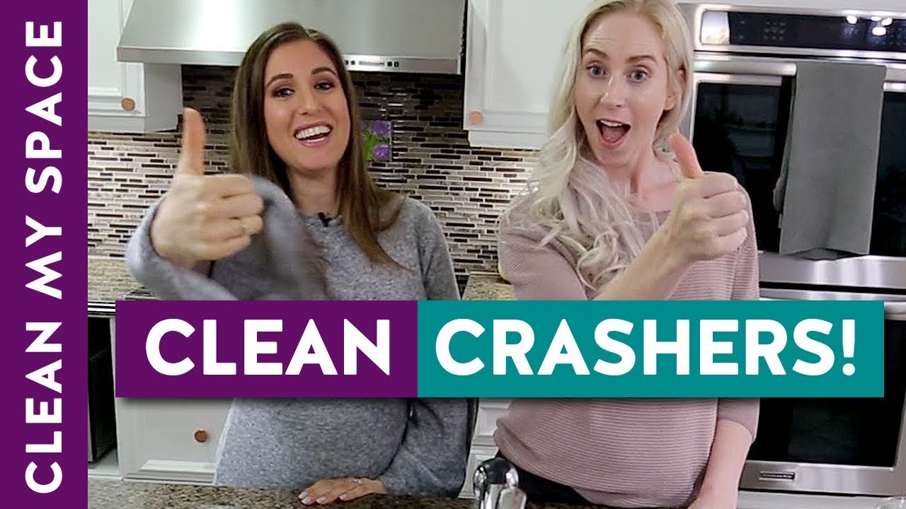 Clean Crashing My Friend's House!!! (Melissa Maker & Elle Lindquist ...
