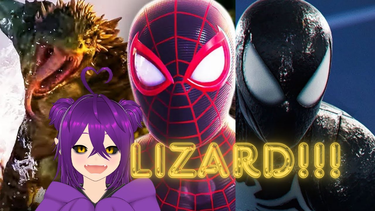 THE SYMBIOTE SUIT AND THE LIZARD!!! Vtuber Plays Marvel's Spider-Man 2 ...