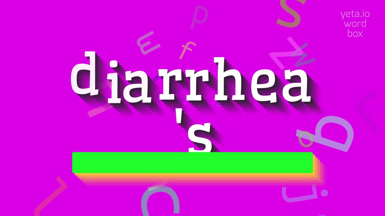 How To Say diarrhea s High Quality Voices YouTube how-to-say-diarrhea-s-high-quality-voices-youtube