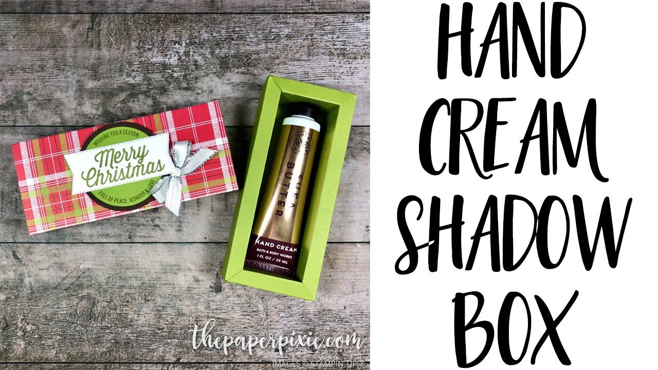 Hand Cream Shadow Box Tutorial - YouTube
