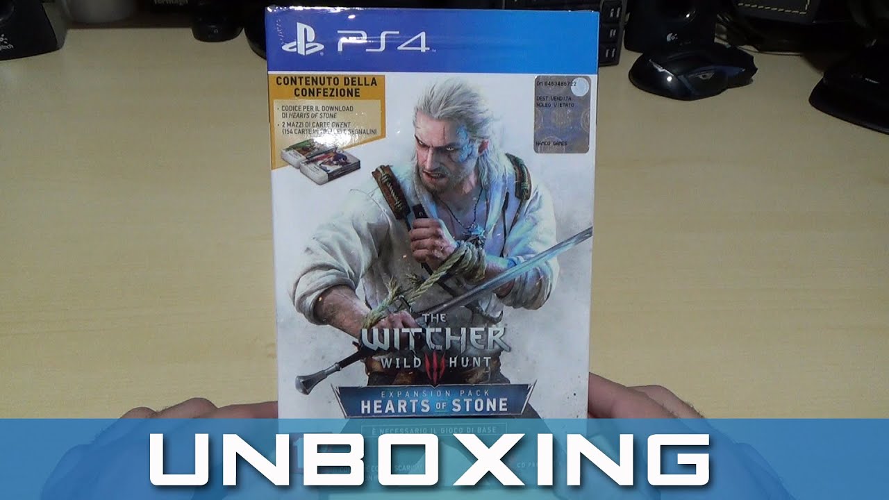 Unboxing THE WITCHER 3: HEARTS OF STONE Expansion Pack - YouTube