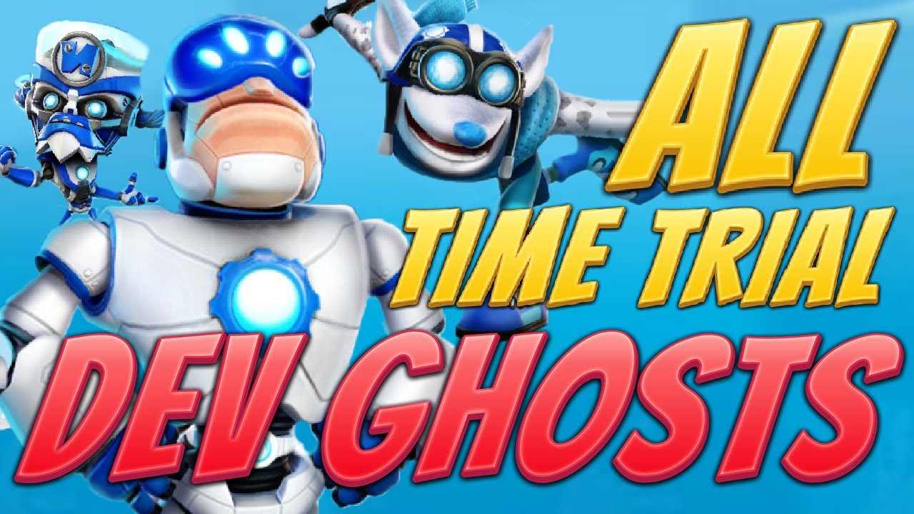 ALL BEENOX DEVELOPER GHOSTS - Crash Team Racing Nitro Fueled - YouTube