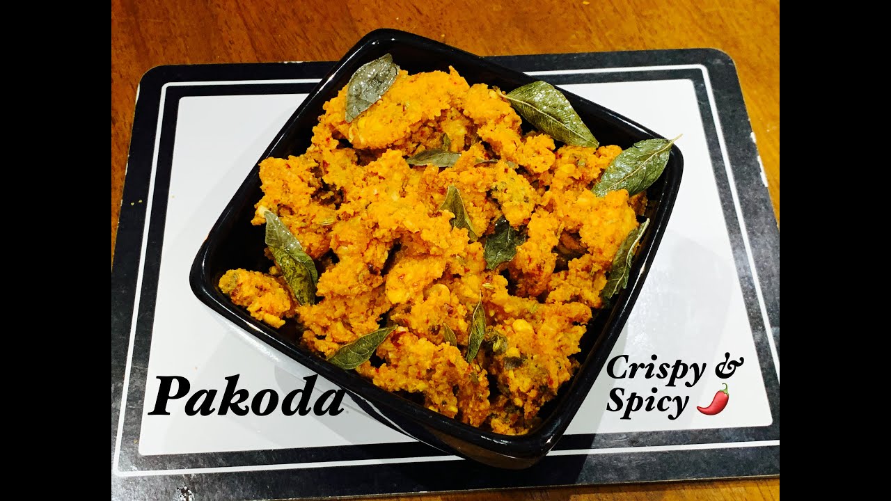 How To Make Pakoda |Pakora recipe |Spicy snack |Srilankan pakoda - YouTube