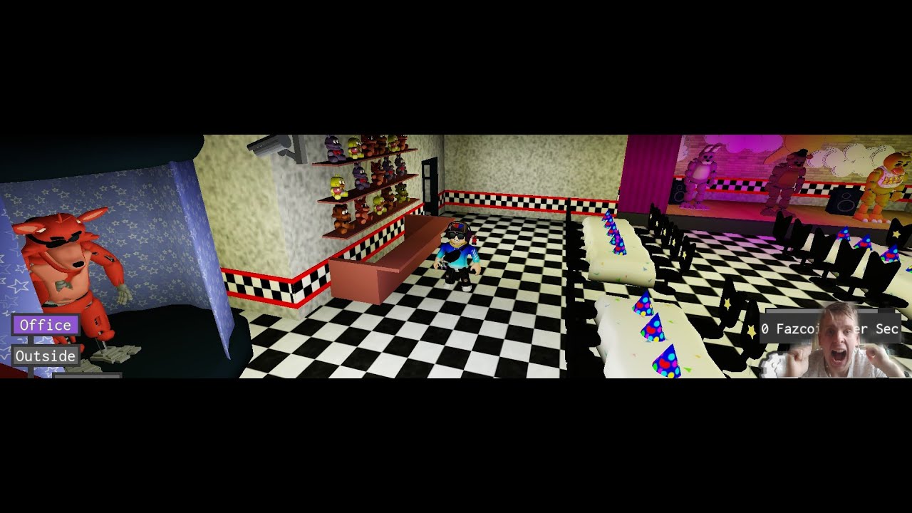 I play a Roblox - Animatronics Universe FNAF 1 - YouTube