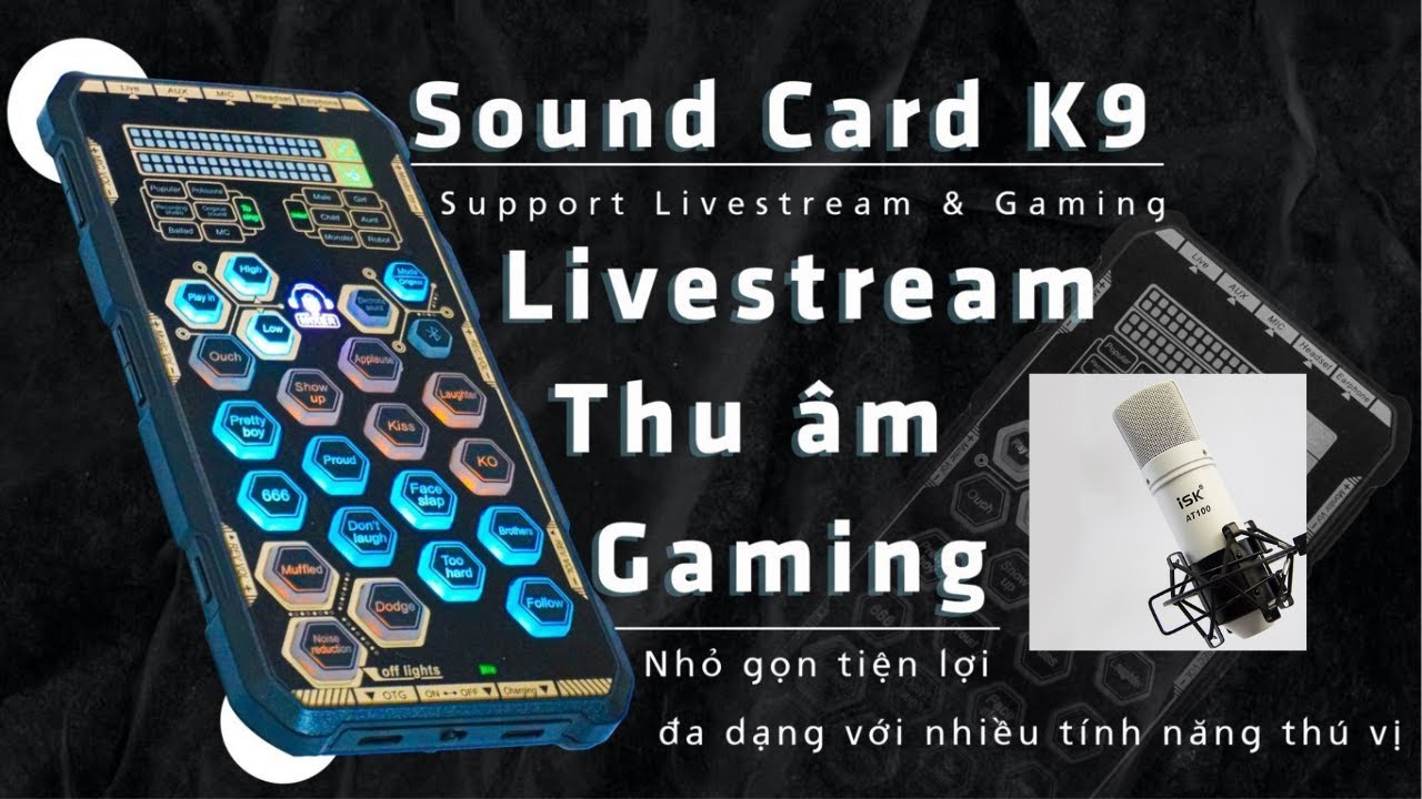 LIVESTREAM STEREO VỚI SOUND CARD K9 | DUY NGUYỄN STUDIO - YouTube