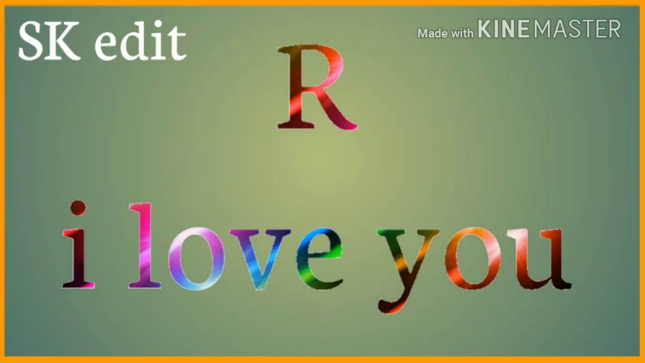 R Name song - YouTube