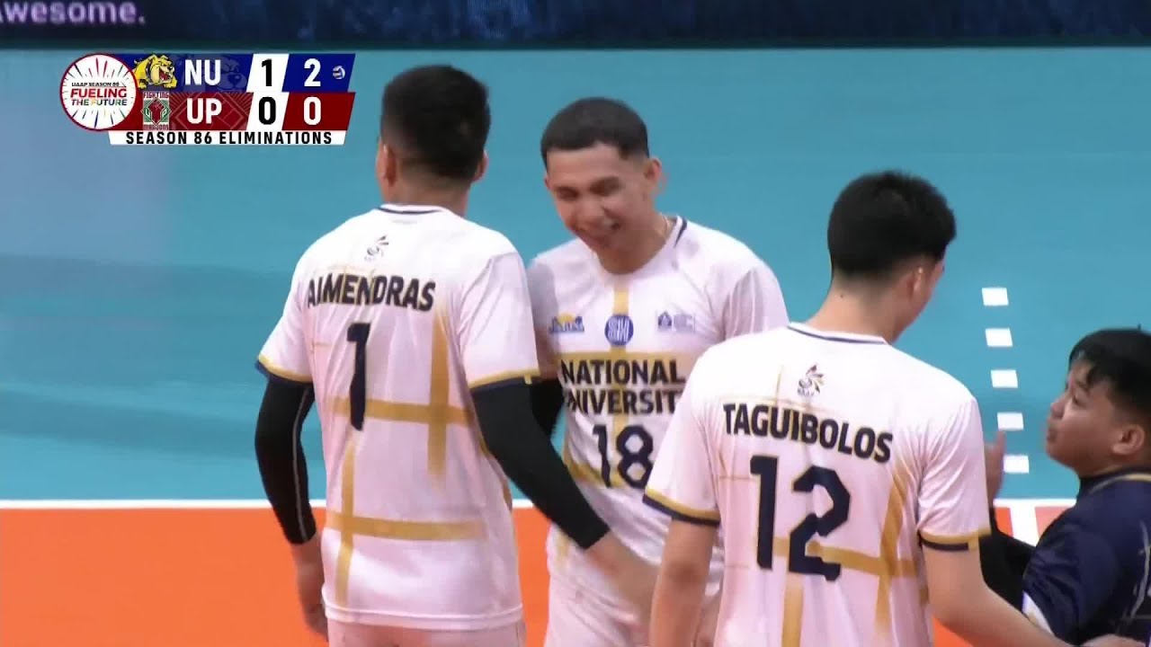 Nico Almendras DETONATES for NU vs UP 🔥| UAAP SEASON 86 MEN'S ...