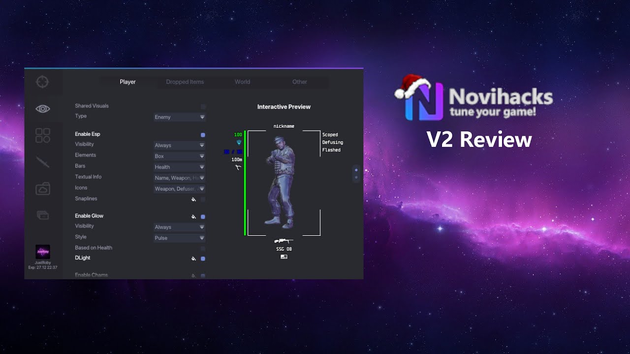 Novihacks V2 | Cheat Review | (Best legit cheat!) - YouTube