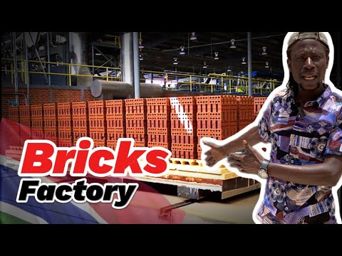 Modern Brick Making Factory in The Gambia - YouTube