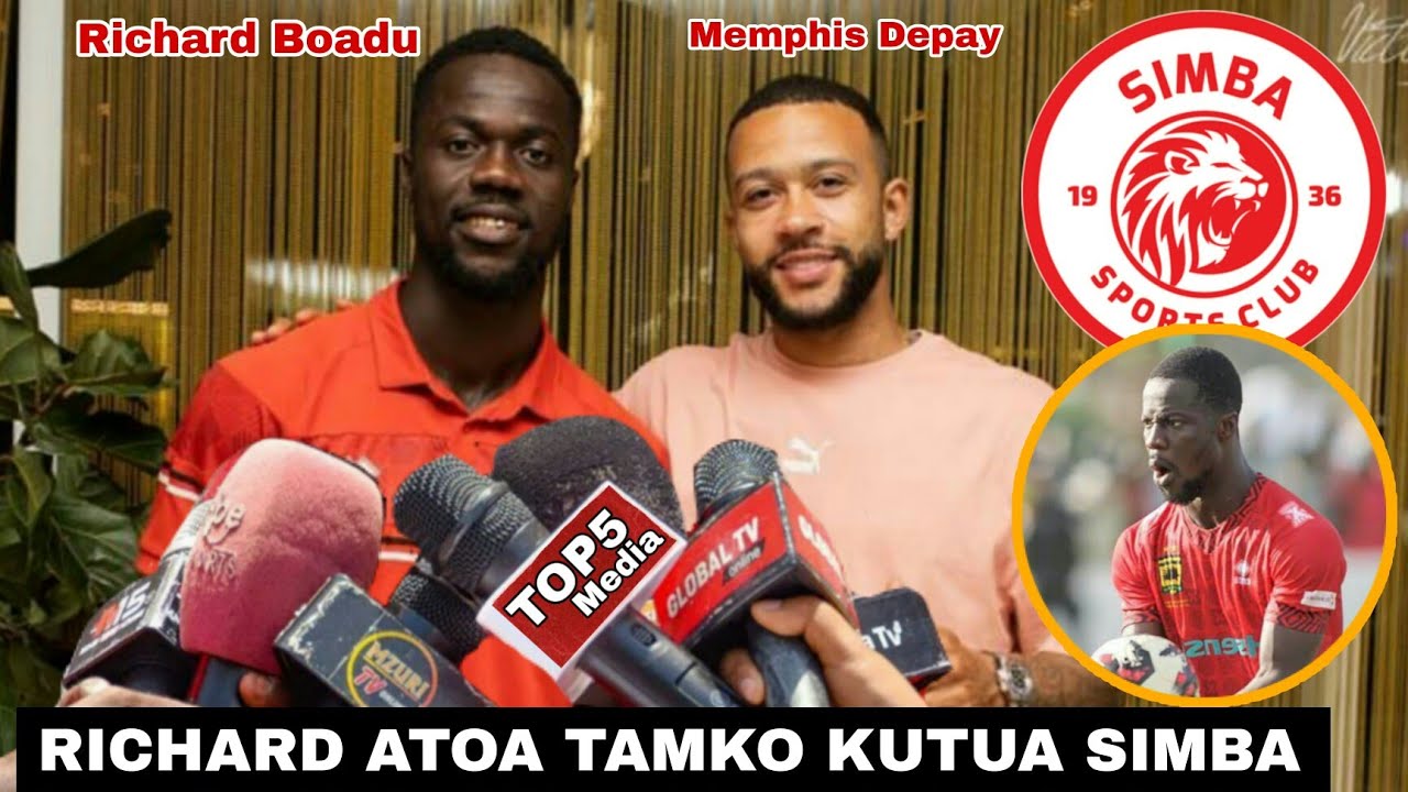 Alichokisema RICHARD BOADU kiungo wa Ghana athibitisha kusajiliwa SIMBA ...