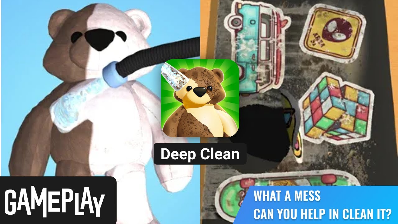 Deep Clean 3D Gameplay | Hypercasual game | Clean the mess | Available ...