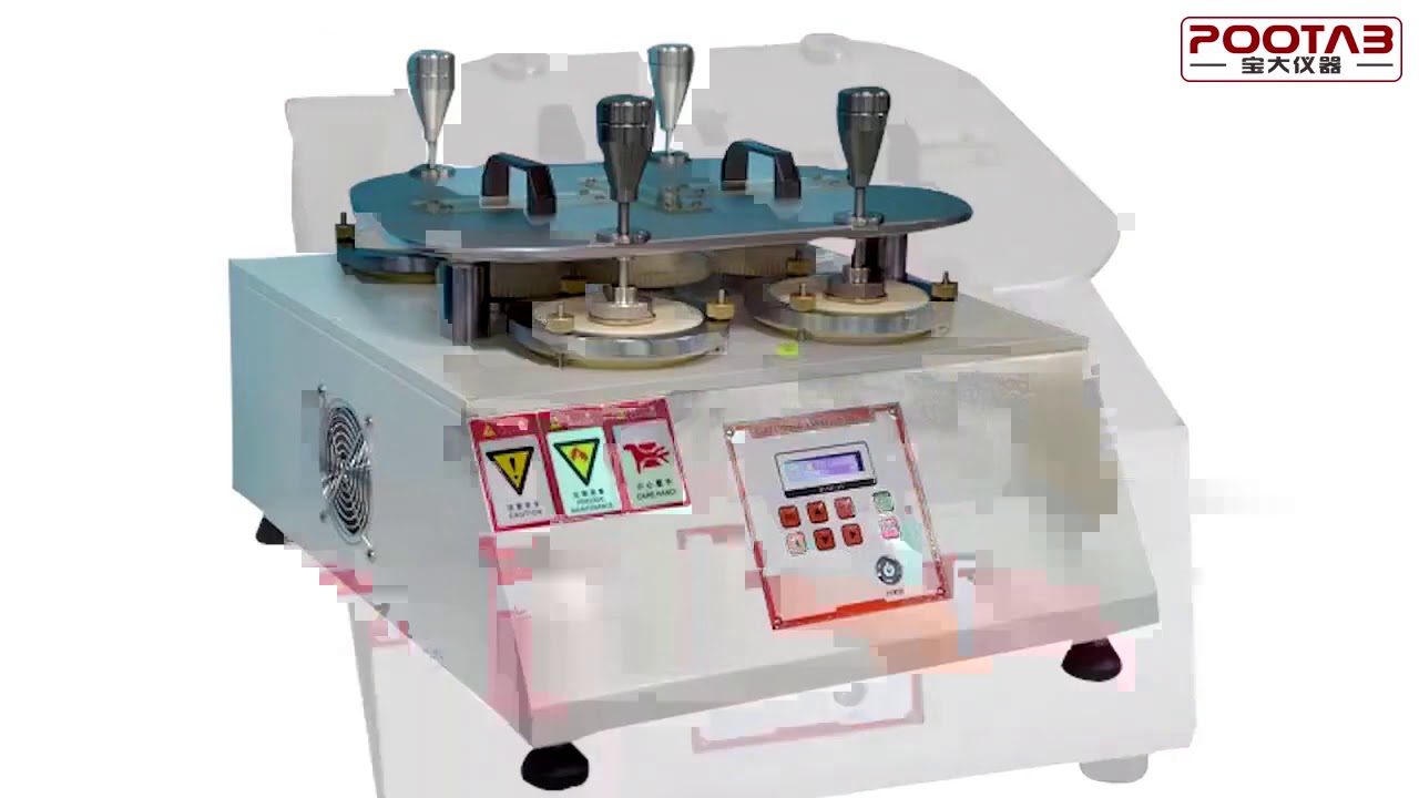 4 Workstations Martindale abrasion Testing Machine For Fabric SATRA ...