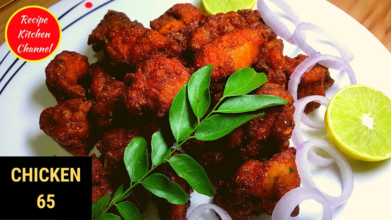 TASTIEST CHICKEN 65 YOU'VE EVER HAD | CHICKEN 65 RECIPE | HOW TO MAKE ...