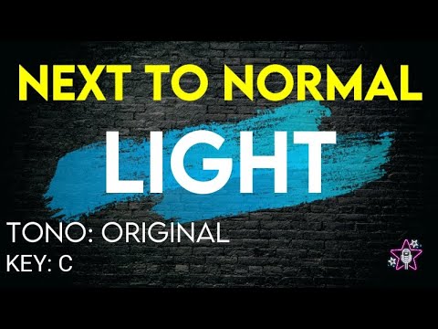 Next to normal - Light - karaoke instrumental - YouTube