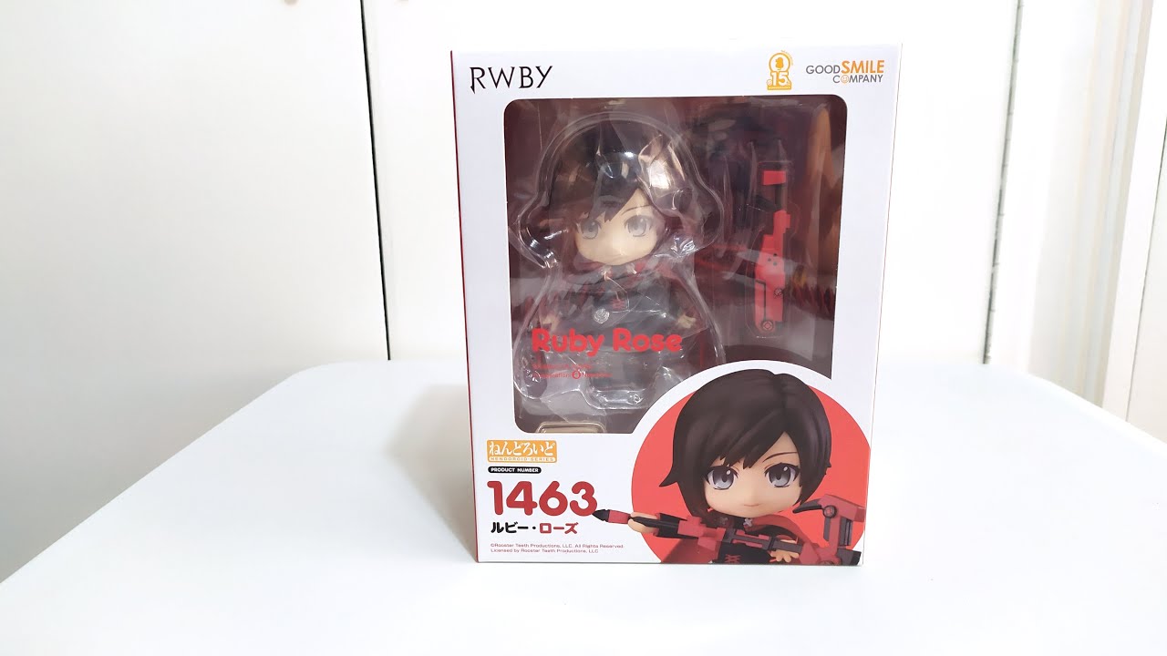 UNBOXING VIDEO NENDOROID RUBY ROSE - YouTube