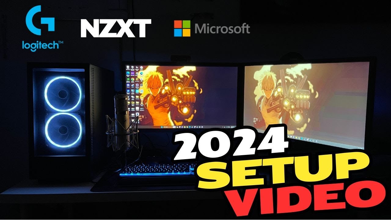2024 GAMING SETUP VIDEO TOUR W/ YOURS TRULY! - YouTube