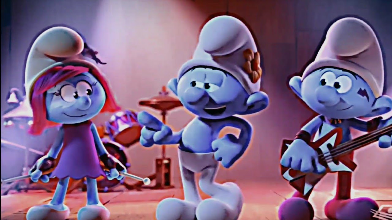 rock band group😎 || The Smurfs 3D || edits smurfs || DJ Zili Zili - YouTube
