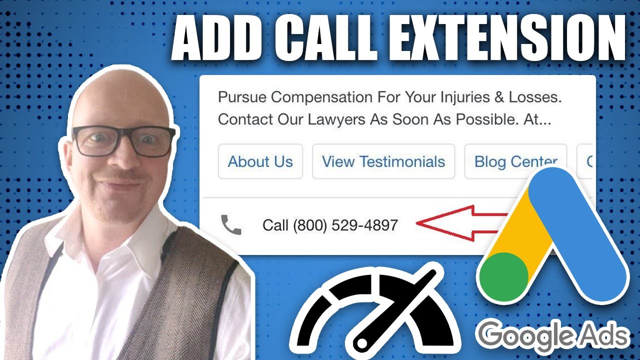 How To Add Call Extension in Google Ads - YouTube