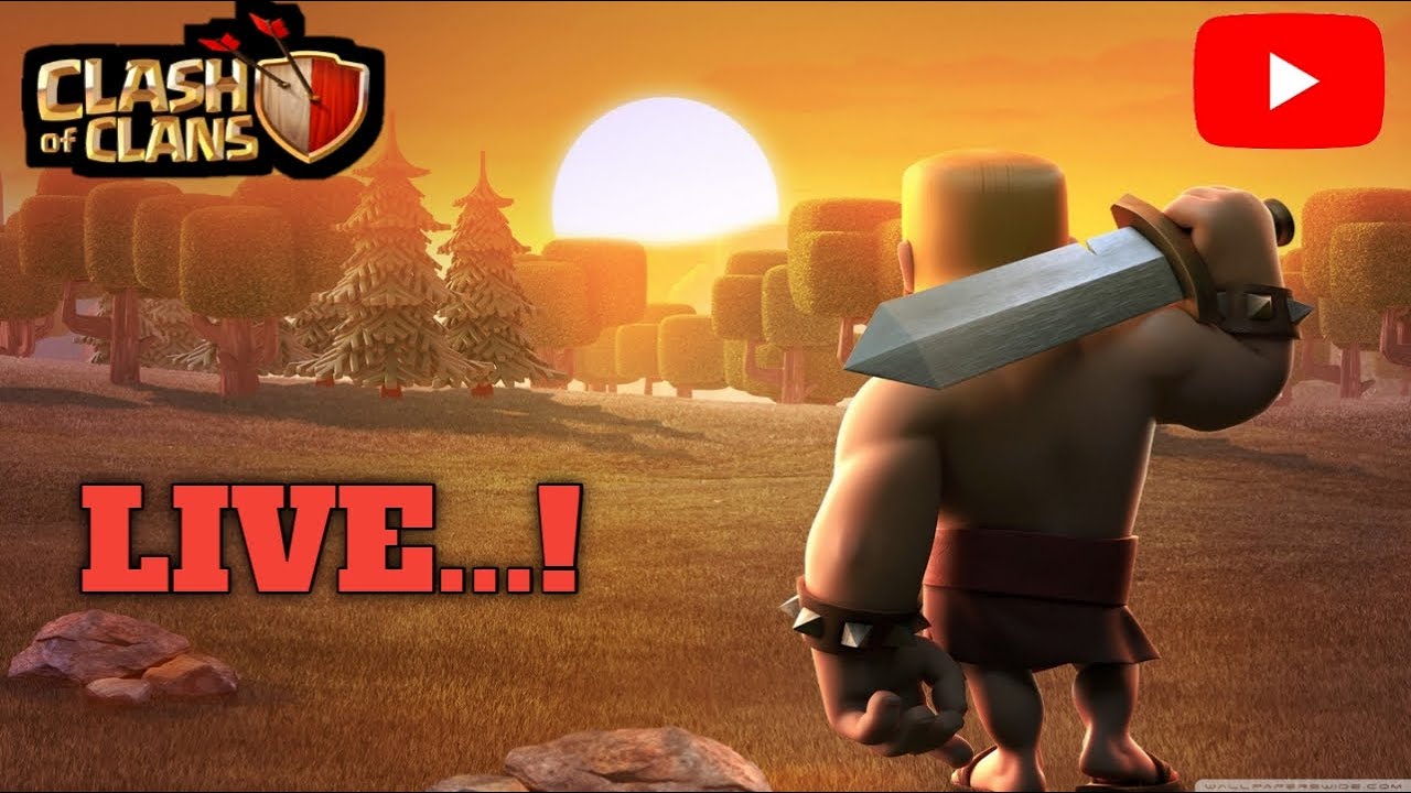 🔴coc live attack 🔴 Let's play clash of clans live|base visit|coc ...