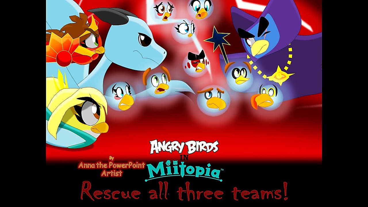 Angry Birds in Miitopia Part 4: Rescue All Three Teams! - YouTube