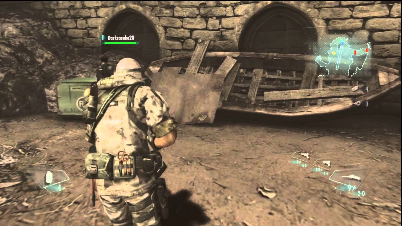 Resident Evil: Revelations - Raid Mode Stage 1-3 Online Co-op w ...