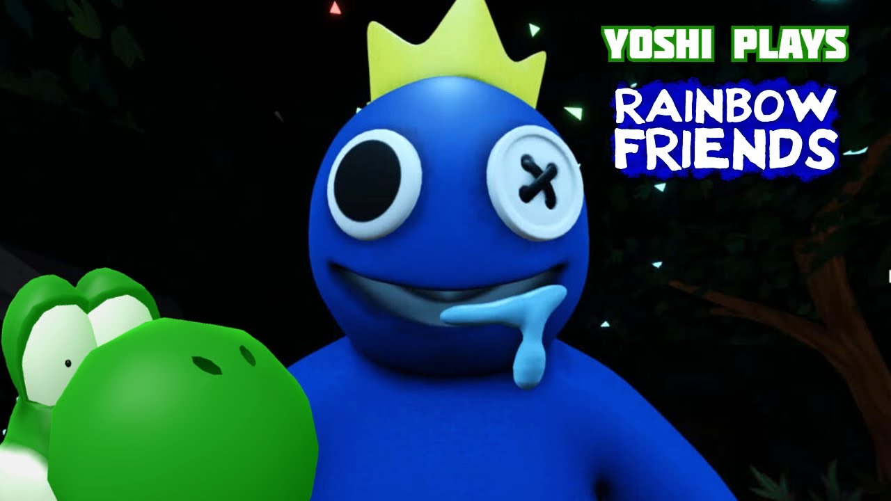 Yoshi plays - ROBLOX RAINBOW FRIENDS !!! - YouTube