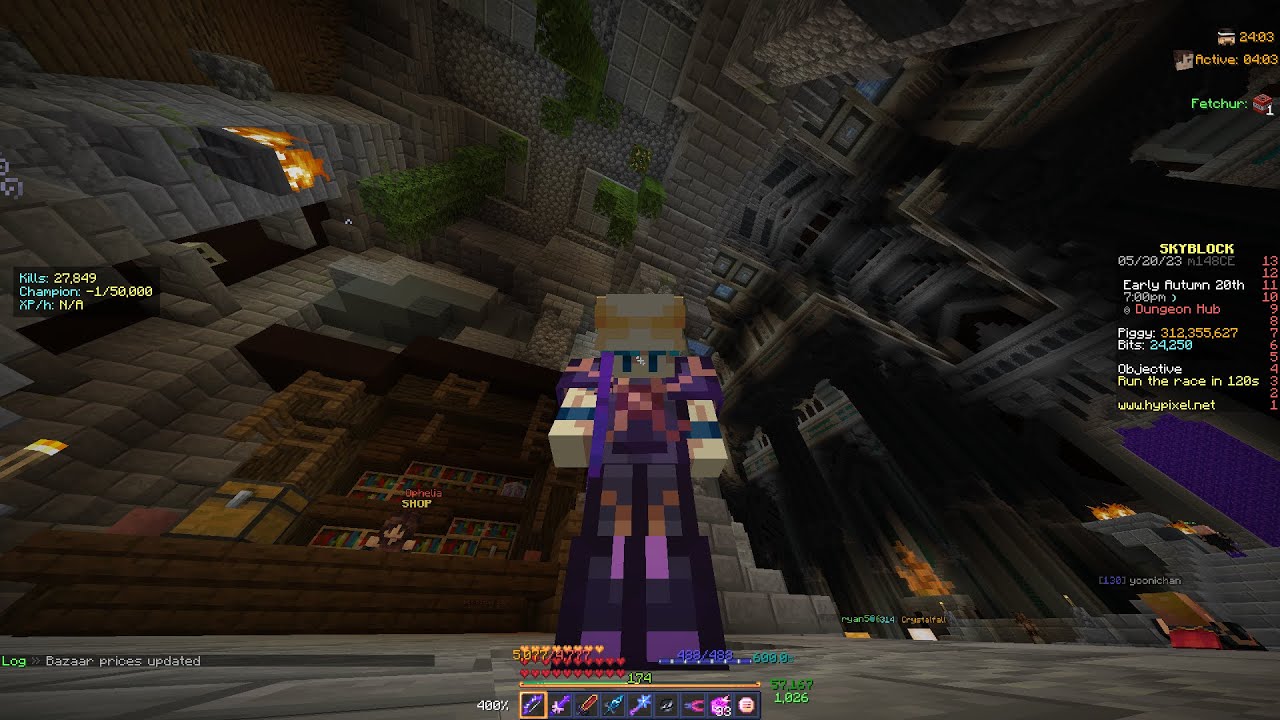 The Ideal Tank Setup for Hypixel Skyblock - YouTube