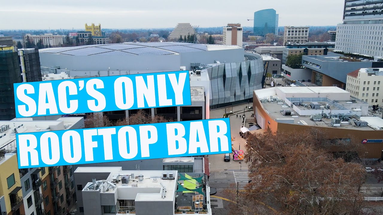 Sacramento’s Only Rooftop Bar | Darling Aviary #shorts - YouTube