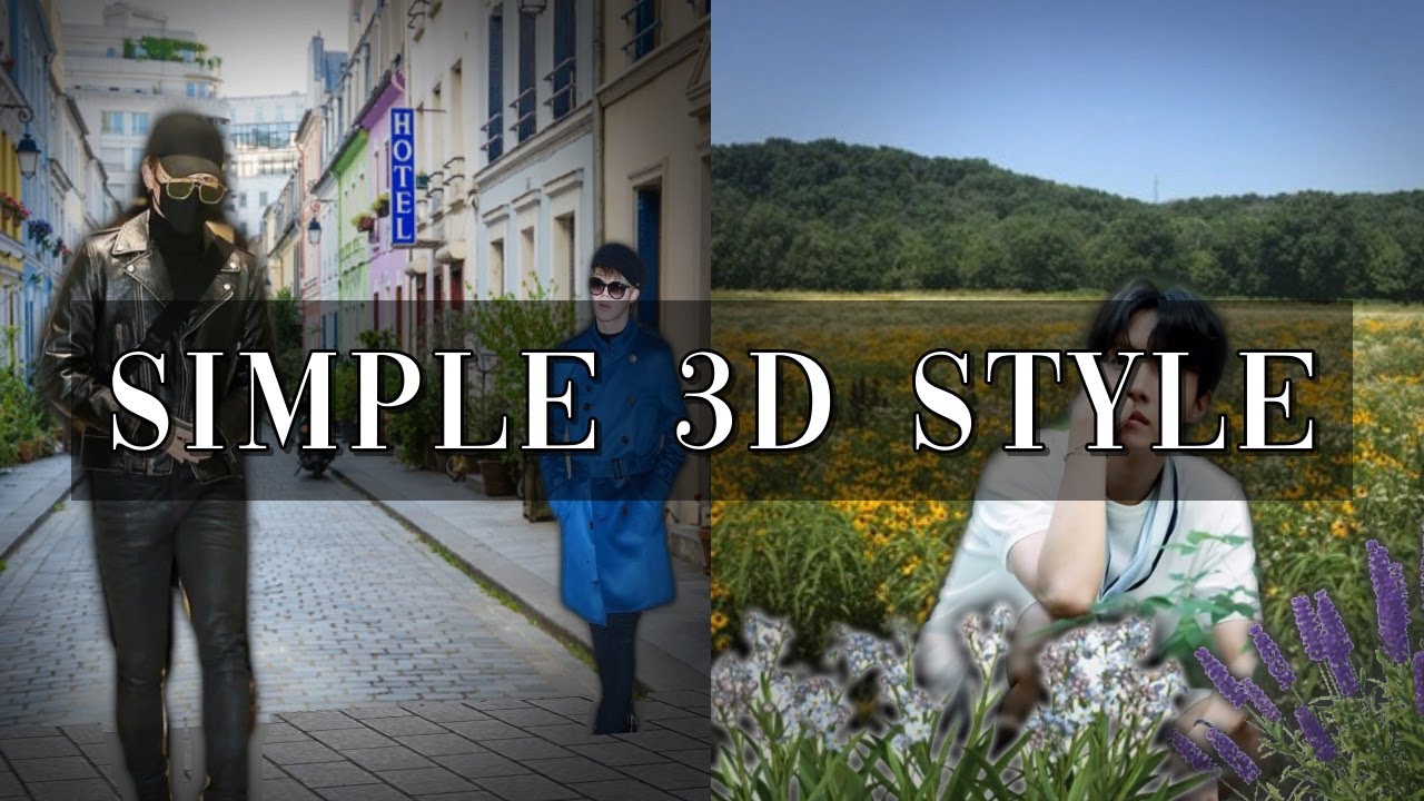 UNIQUE & SIMPLE 3D STYLE ON VIDEOSTAR - YouTube