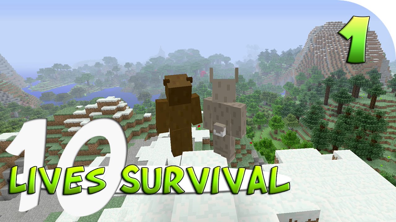 Welcome Back! [1] - 10 Lives Survival - Minecraft Xbox - YouTube