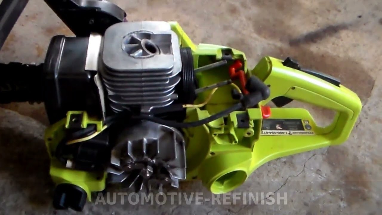 Replace fuel lines on a Poulan Wildthing 2375LE 18" chainsaw - YouTube