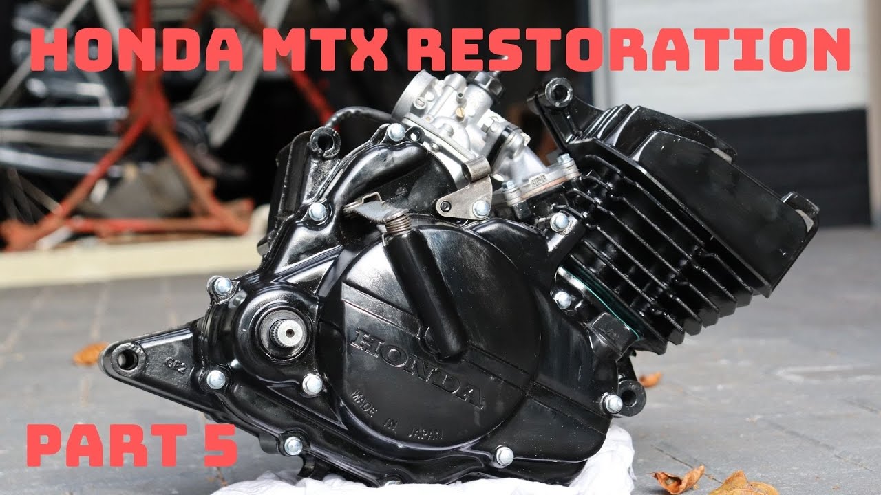 Honda MTX Restoration [PART 5] - Engine Rebuild! - YouTube