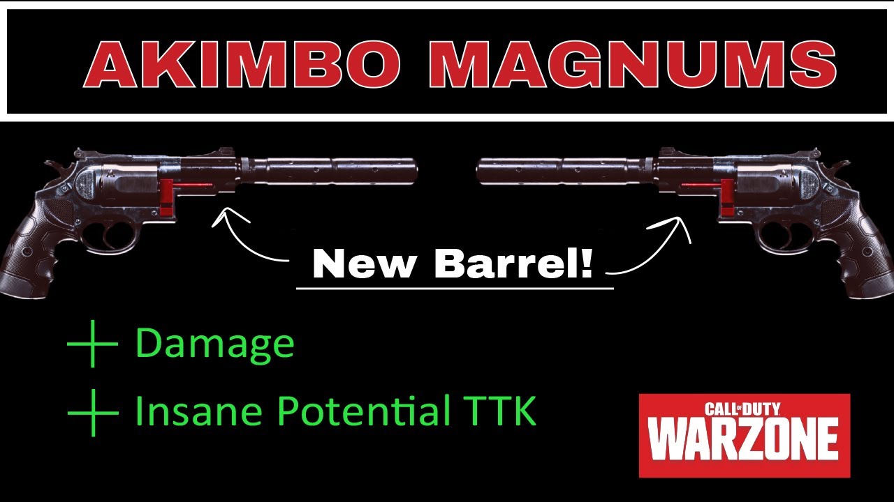 Akimbo Magnums DESTROY in Warzone! Cold War Magnum Class Setup + NEW ...