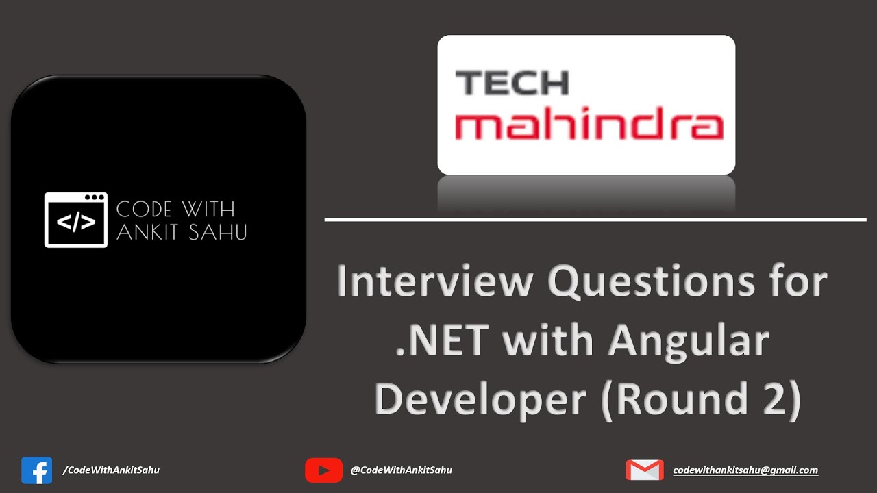 Tech Mahindra | Tech Mahindra Angular Interview Experience 2023 | Angular Interview | Round 2 ...