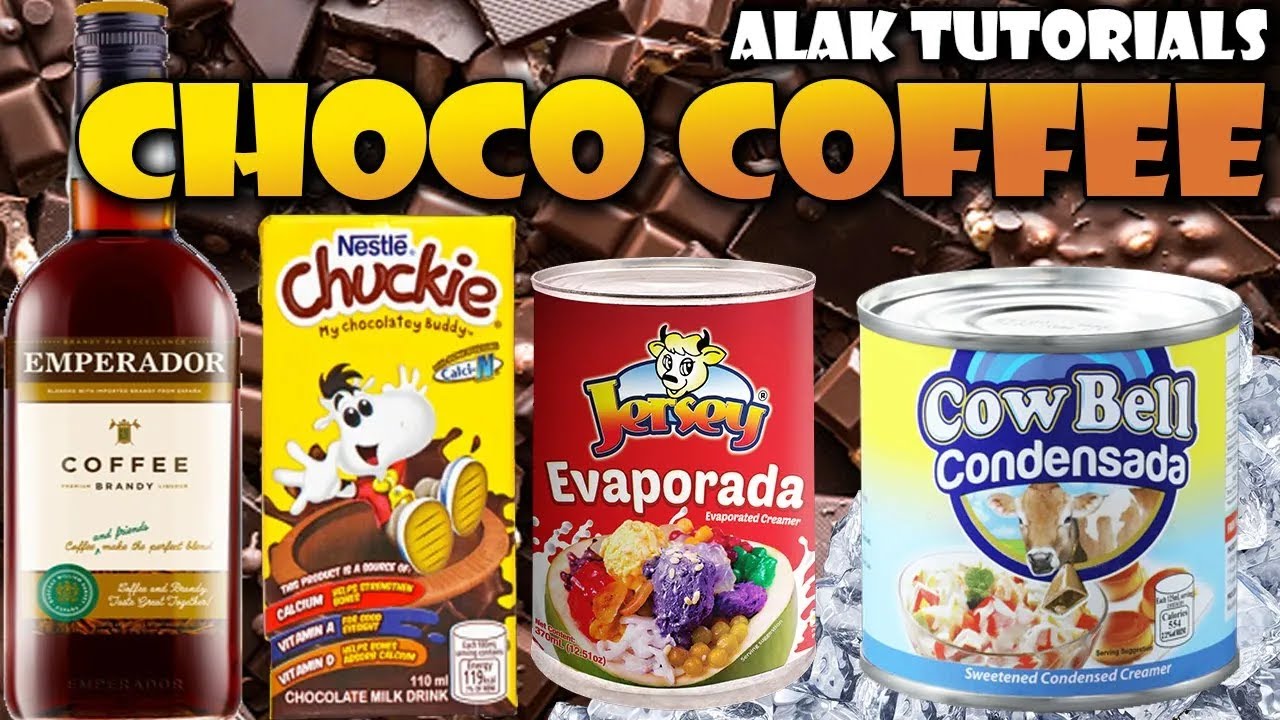 Emperador Coffee CHOCO COFFEE BIG VERSION Condensada + Chuckie Pinoy Cocktail | Alak Tutorials ...