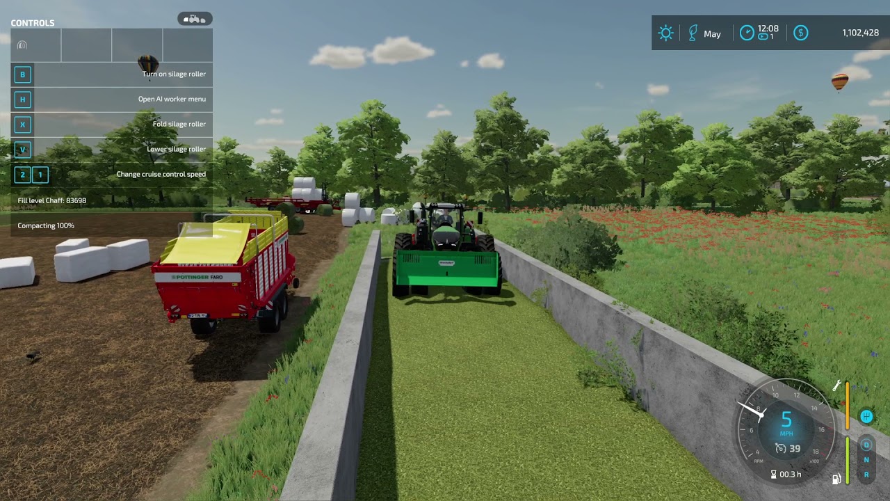 Silage bunker basics fs22 - YouTube