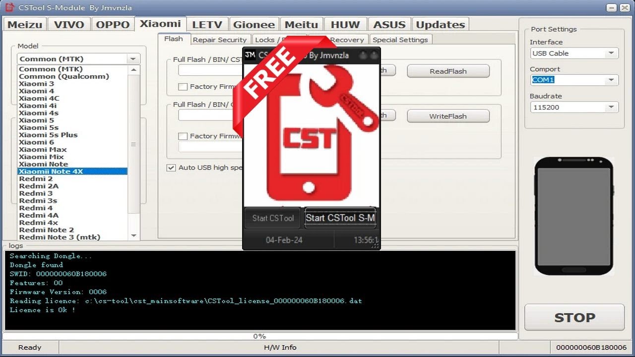 CS Tool Chinese Smart Phone Tool V1.60 & S Module Free By Jmvnzla 2024 ...