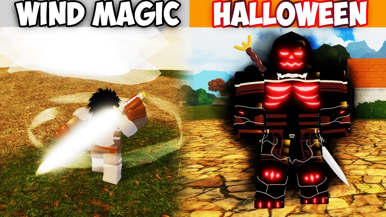 🎃[4 CODES] WIND MAGIC SHOWCASE + HALLOWEEN UPDATE | Deadly Sins ...