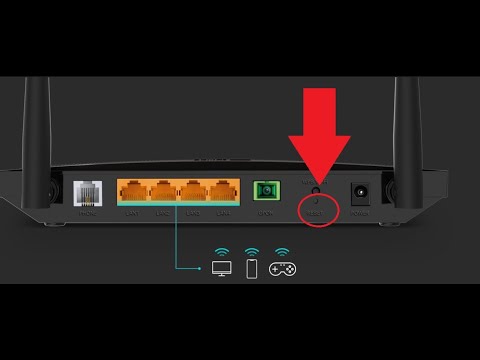 TP Link XC220 AC1200 Fiber GPON ONT factory reset - YouTube