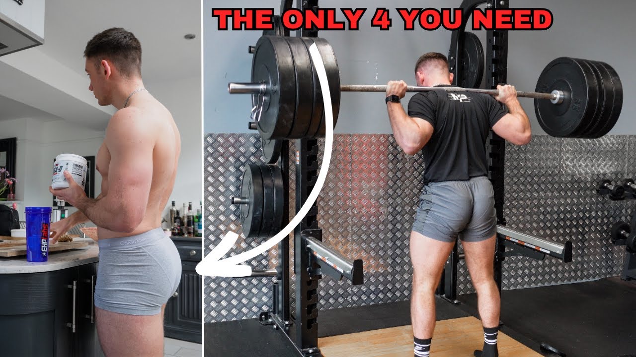 The 4 BEST BUTT exercises you HAVE to be doing! - YouTube