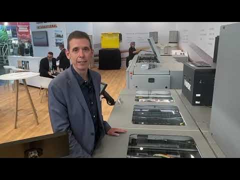 EMT International DP22 Pro at drupa 2024 - YouTube