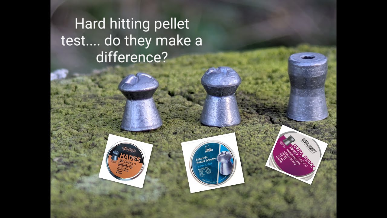 High impact, hunting pellet test....do they make a difference in sub ...