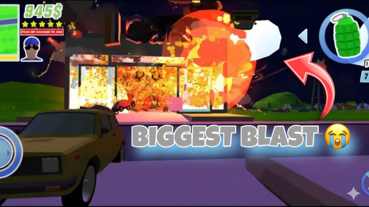 I Created The Biggest Explosion in Dude Theft Wars 😱 - YouTube